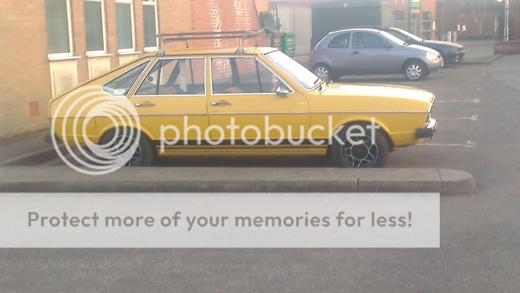 Cool 76 Yellow Passat | Volkszone Forum