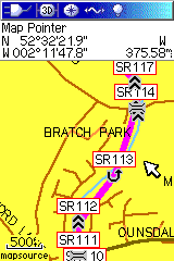 Canalplan route on a Garmin GPS - General Boating - Canal World