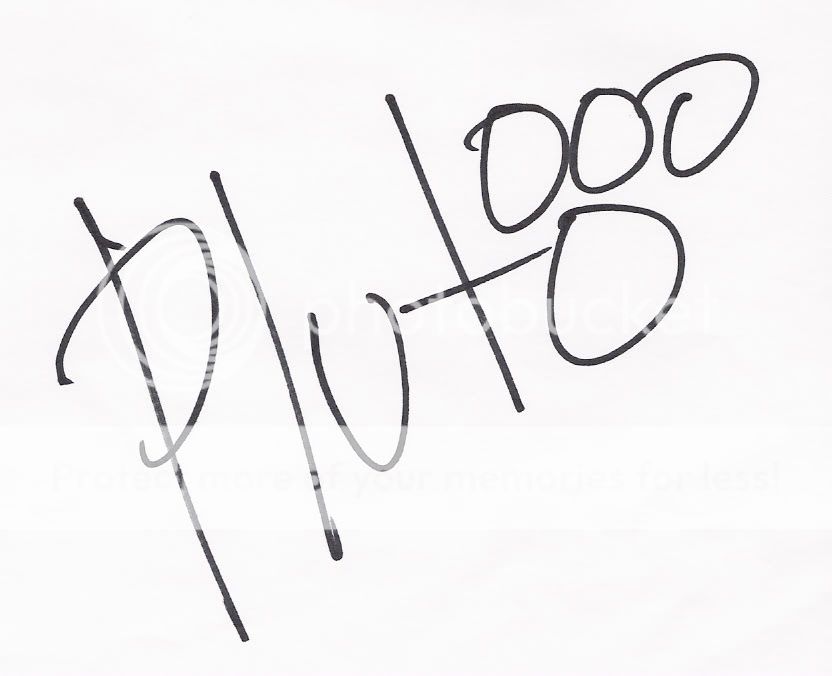 Pluto Autograph