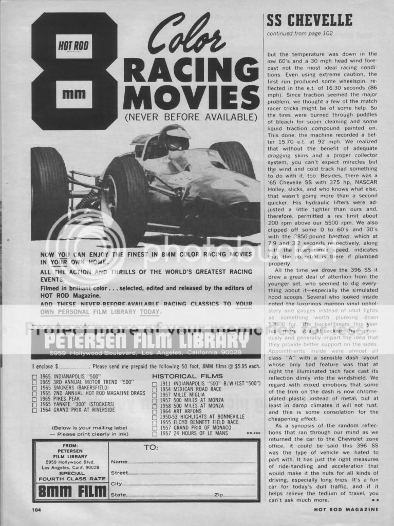 1966 magazine scans - articles and ads | Team Chevelle