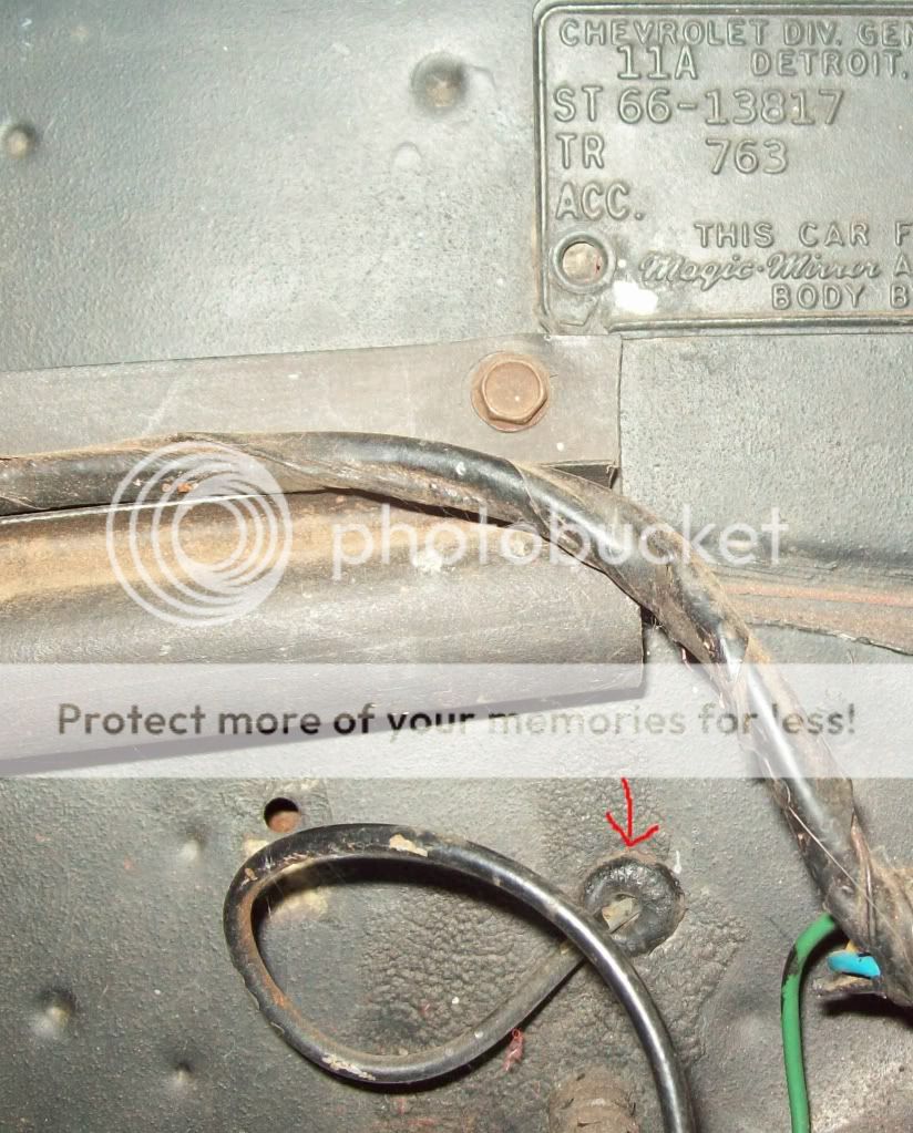 66 Gauge Conversion - Oil Pressure line routing | Team Chevelle